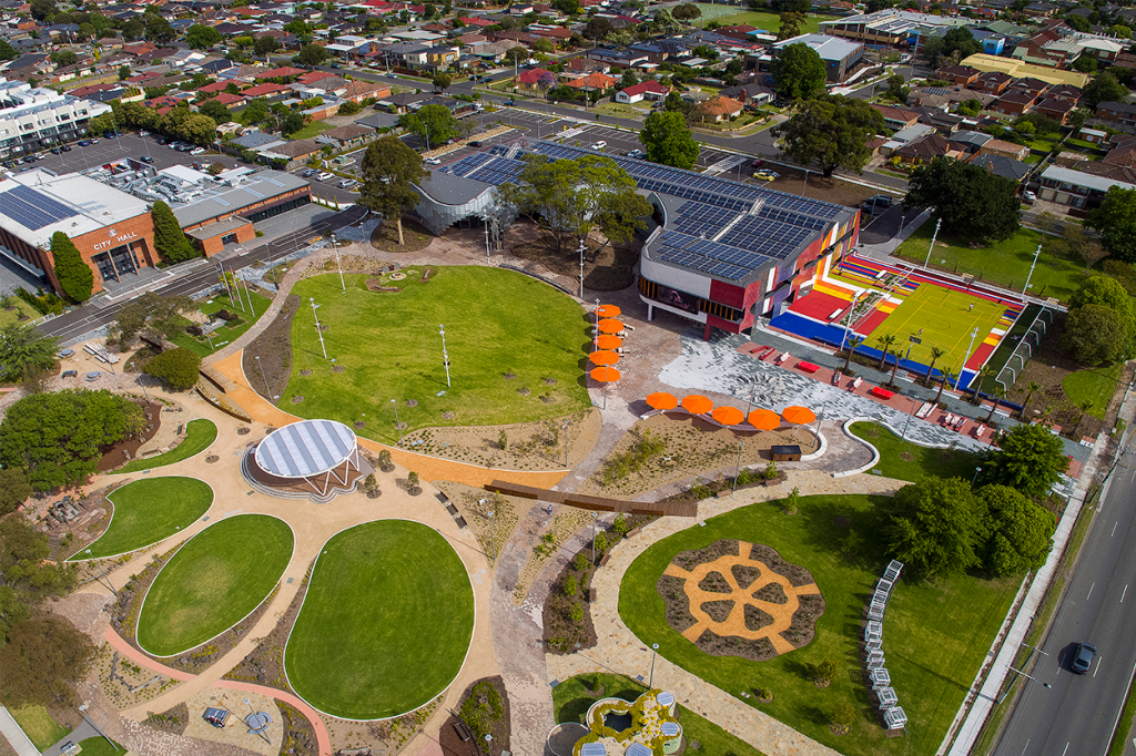 Springvale Community Hub - Lyons | Australian public architecture ...