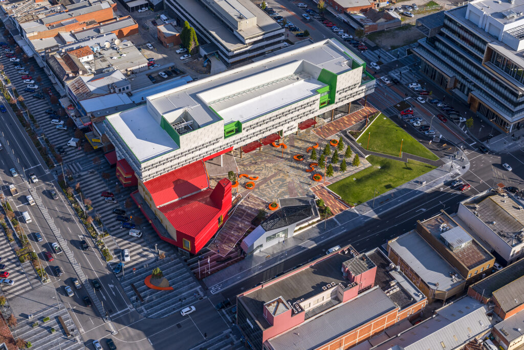 Dandenong Municipal Building and Civic Square - Lyons | Australian ...